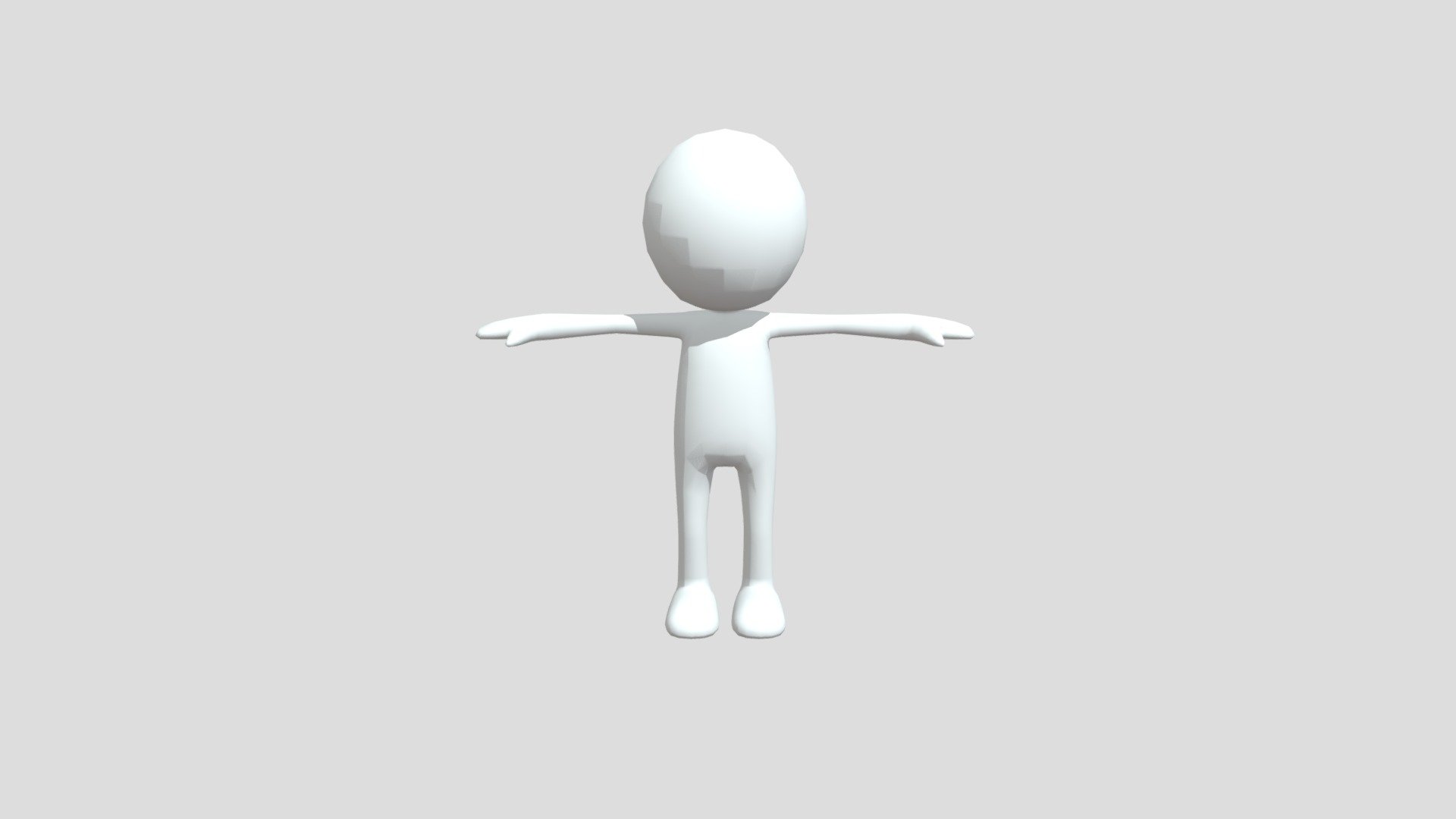 Stickman - Download Free 3D model by xxxxx325 [38f304c] - Sketchfab