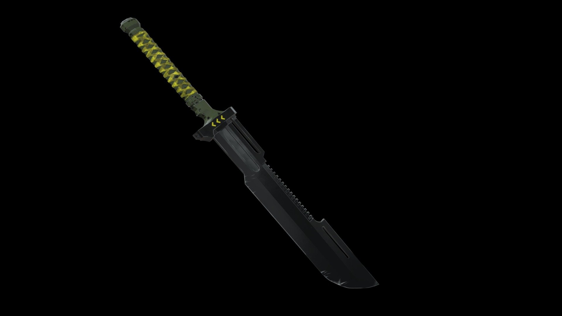 Alpha Dimension machete - 3D model by Kiki2002 [38f430c] - Sketchfab