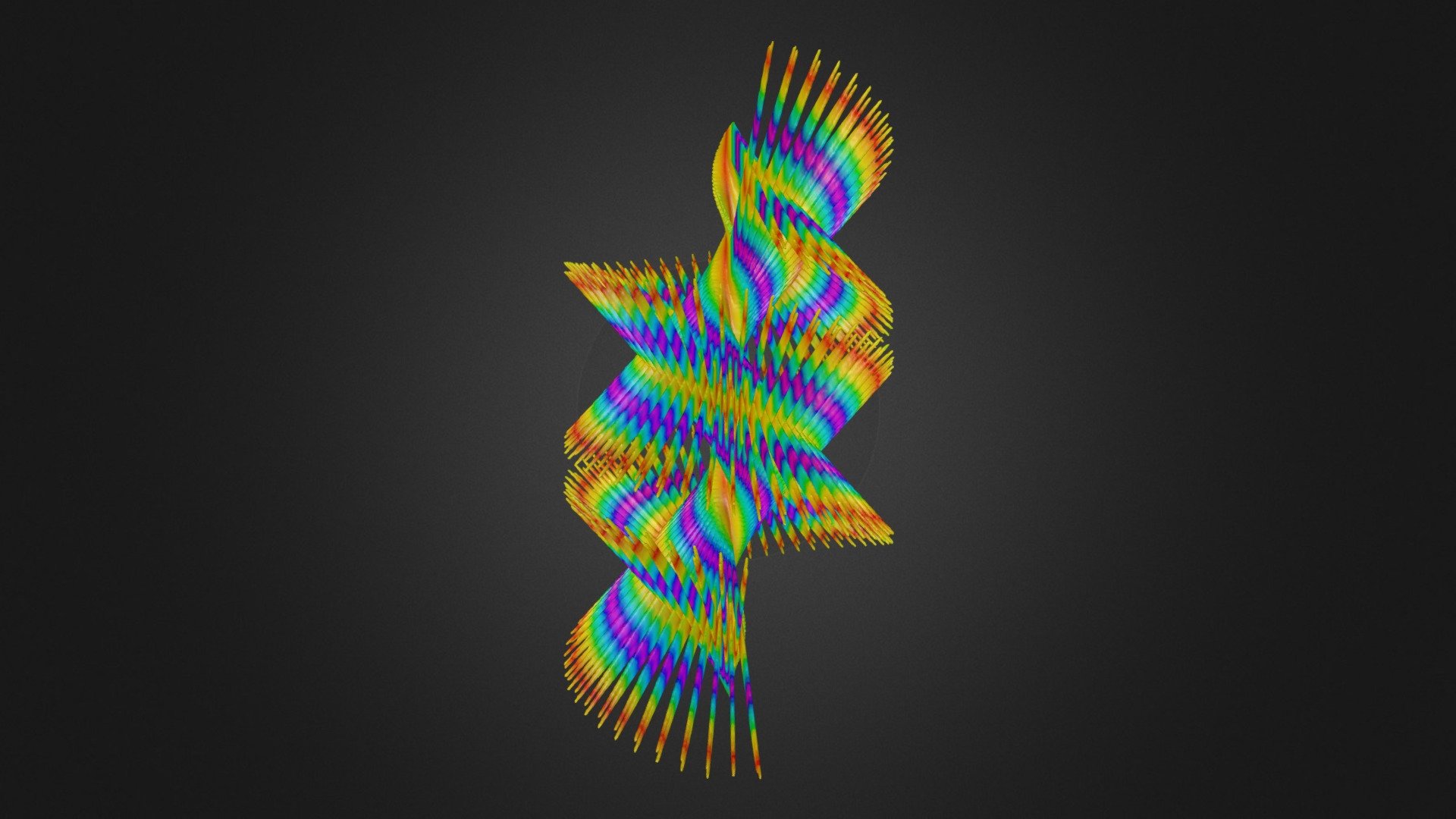 Stereo Xsis Fractal - by Dizingof - Download Free 3D model by dizingof ...