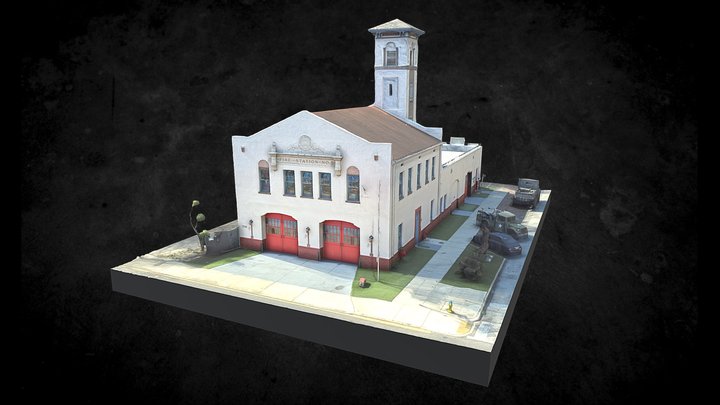 Firehouse 3D models - Sketchfab