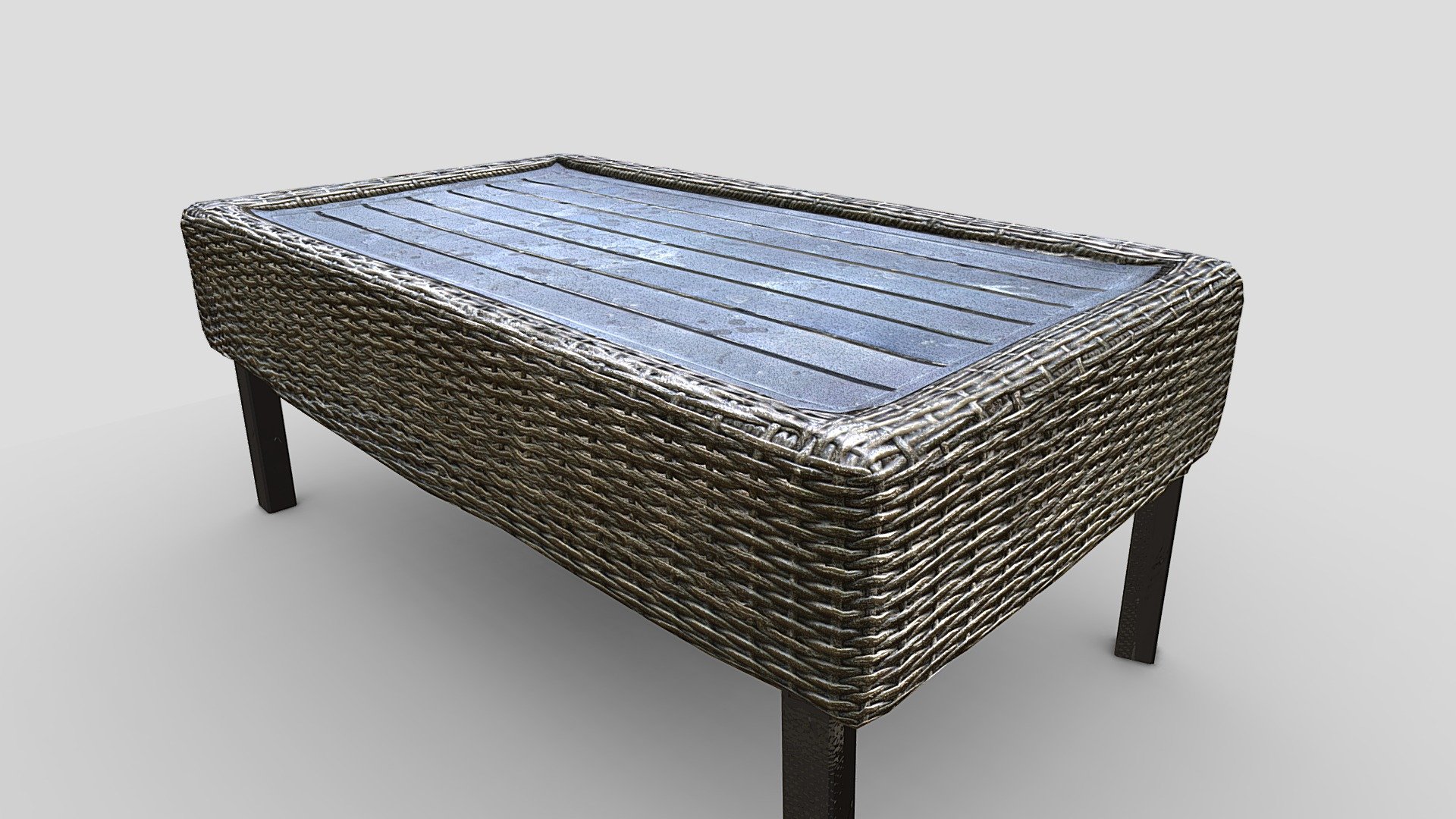 Outdoor Table Scan MEDPOLY - Download Free 3D model by EFX (@evan4129 ...