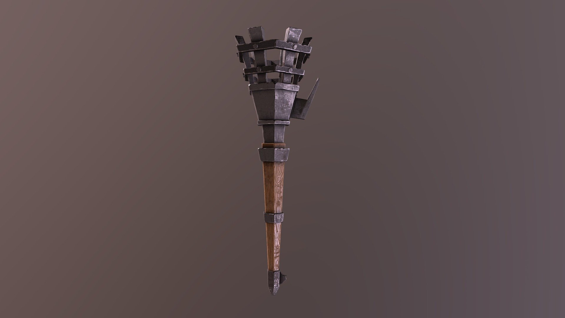 Low poly stylized Torch - Download Free 3D model by MMandali (@rasmon ...
