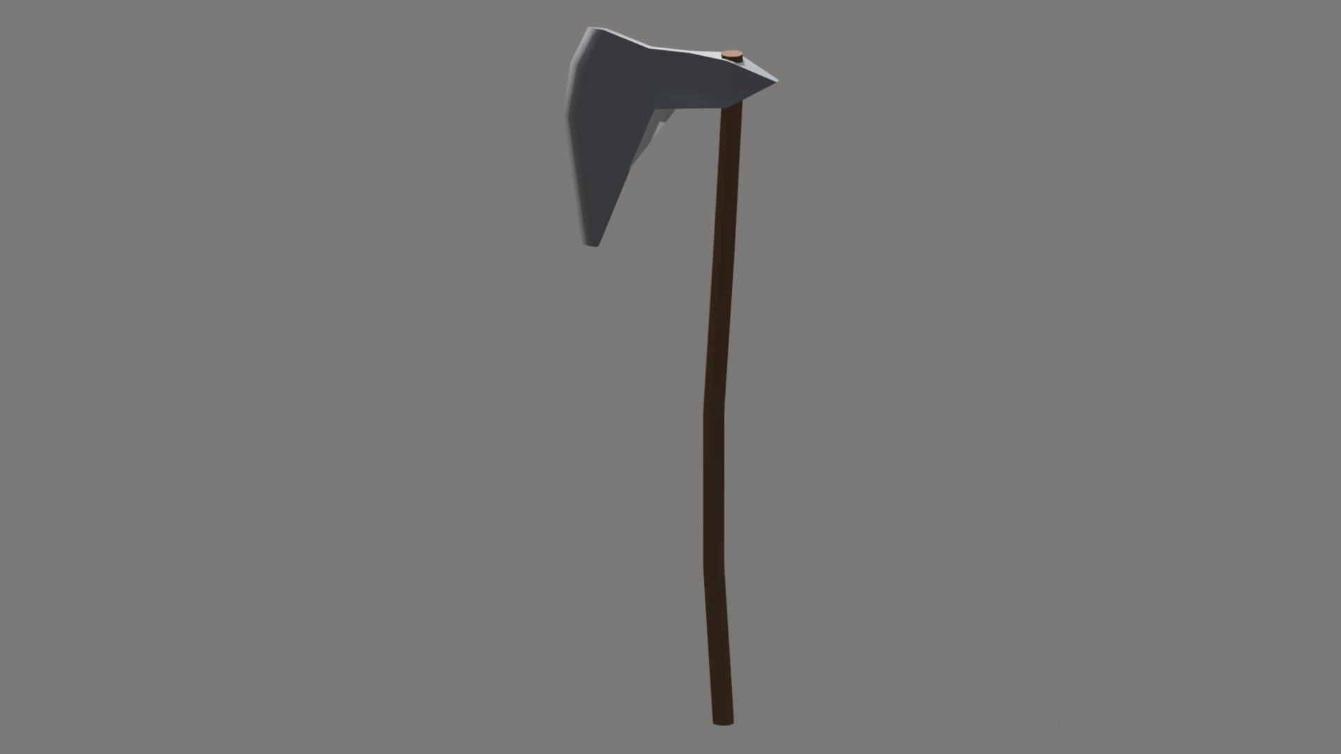 Low Poly Axe - Coloured - 3D model by captaincolenew [38fb7c9] - Sketchfab