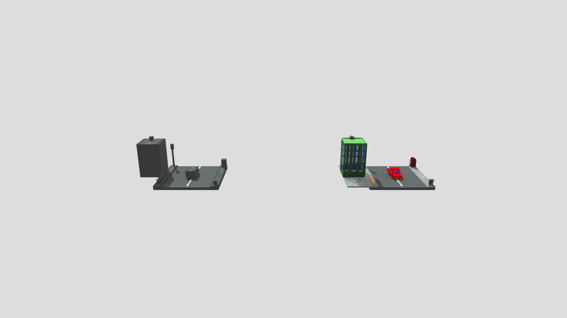 Car Street - 3D model by In2010 [38fbd4f] - Sketchfab