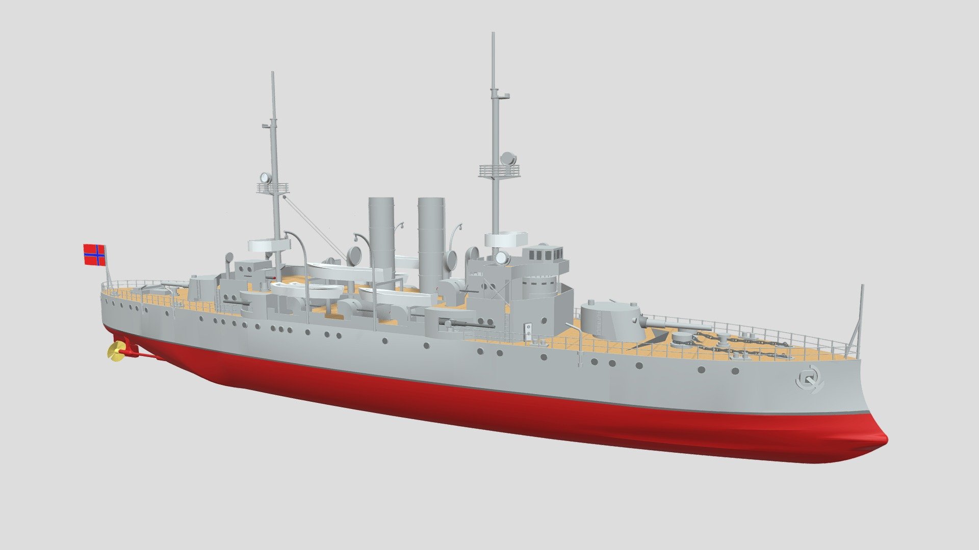 HNOMS Norge - Download Free 3D model by martyn169 [38fca50] - Sketchfab