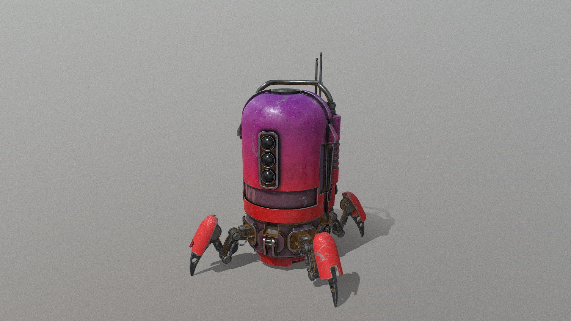 Spiderbot - 3D model by roronoaz20 [38fd42c] - Sketchfab