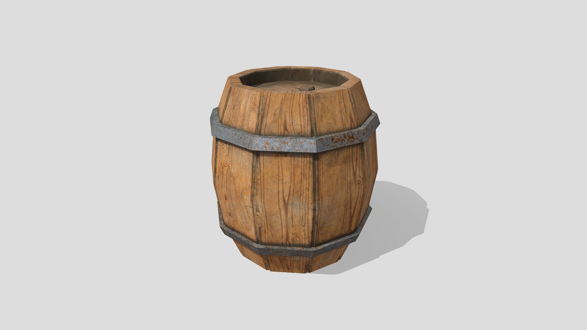 barrell - Download Free 3D model by ielyzavetatlapa [38fe3c5] - Sketchfab