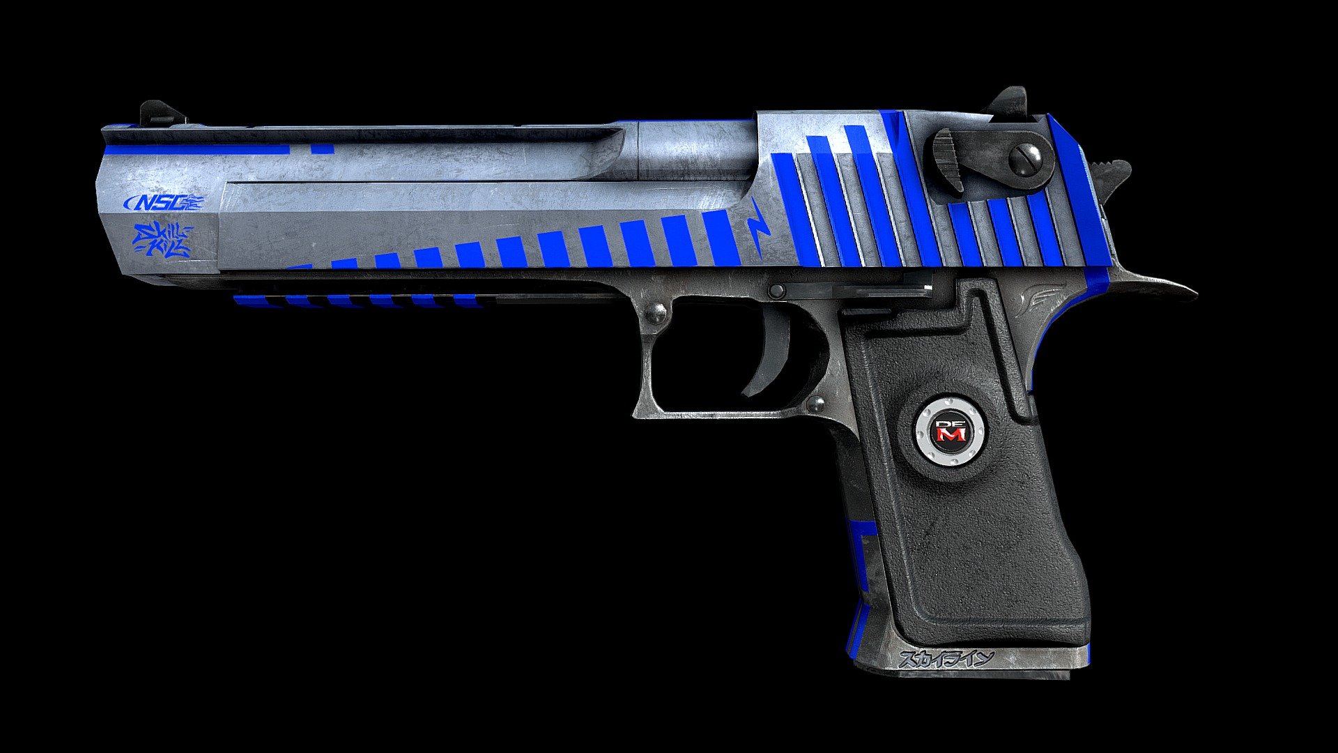 Deagle skyline - 3D model by senkizh [38fe6e8] - Sketchfab
