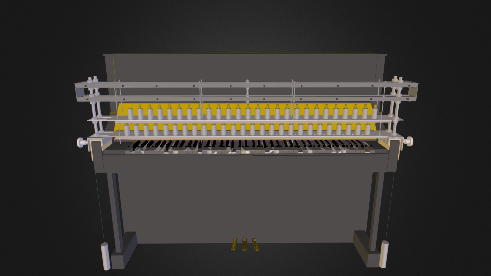 LE PIANO SOLENOïDIEN - 3D model by pascal66 [38uHFgz] - Sketchfab