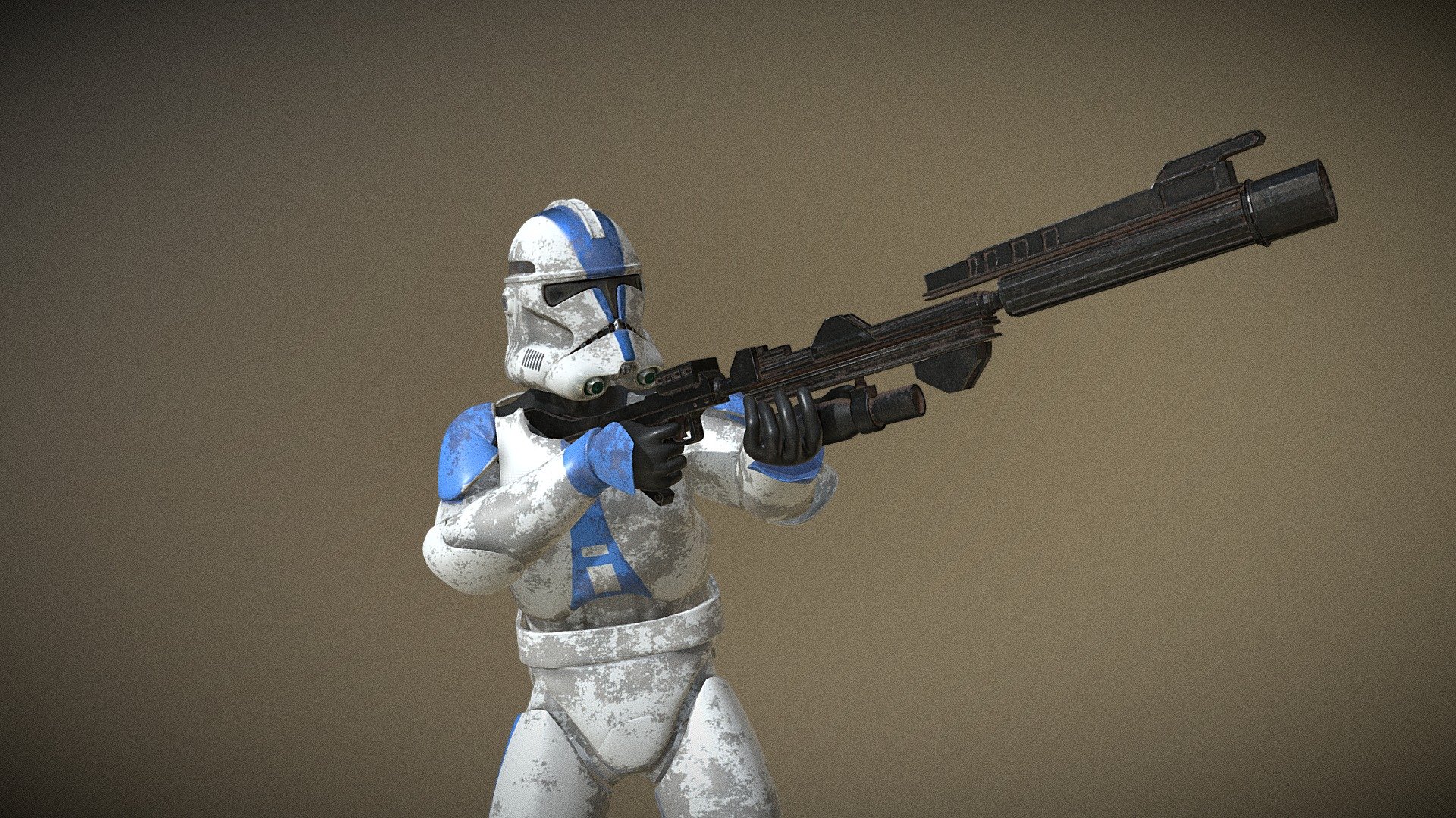 501st Legion Clone Trooper - 3D model by Neugelgarth (@Neug) [3900a92] - Sketchfab