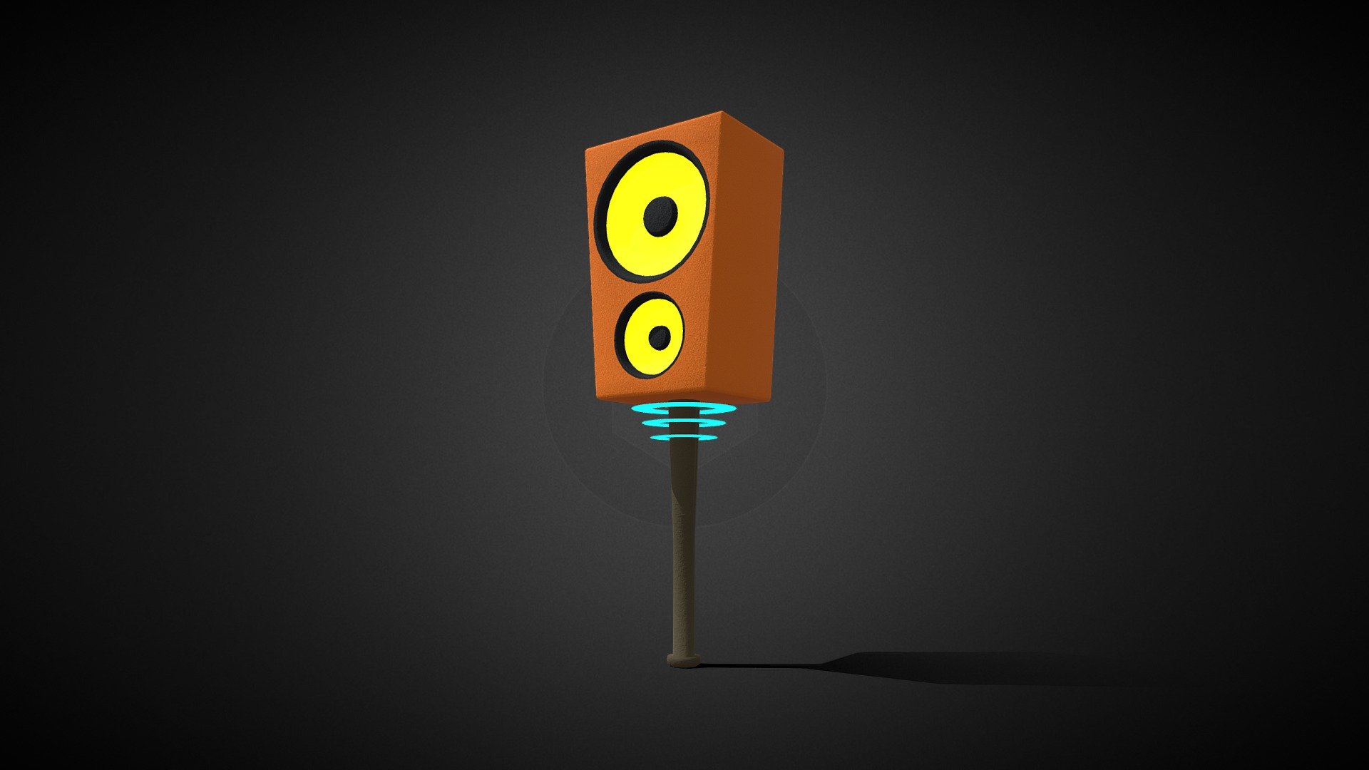 Speaker Bat - Download Free 3D model by dylanheyes [3900e19] - Sketchfab