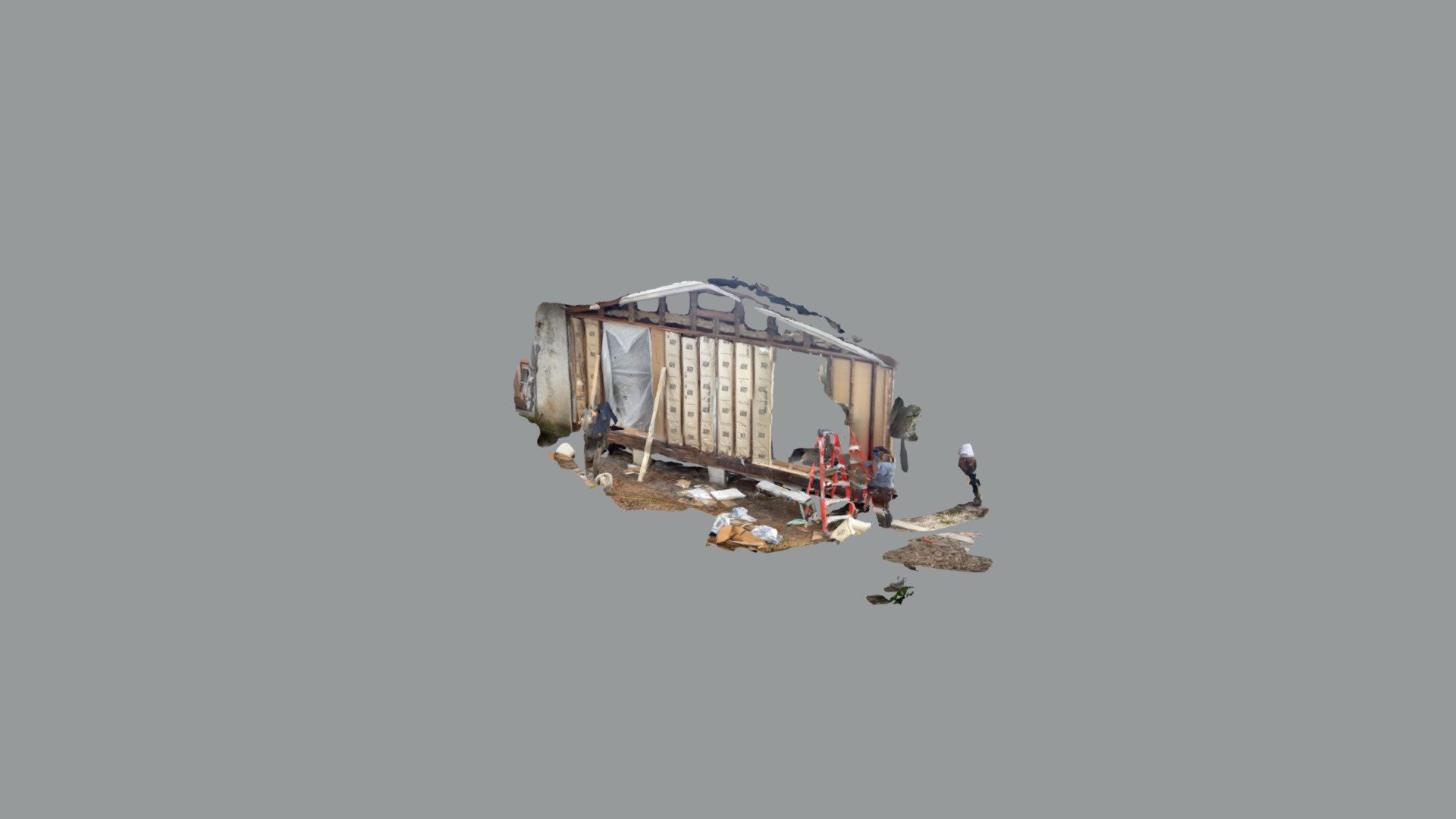 North exterior wall opening 1-11-2022 - Download Free 3D model by ...