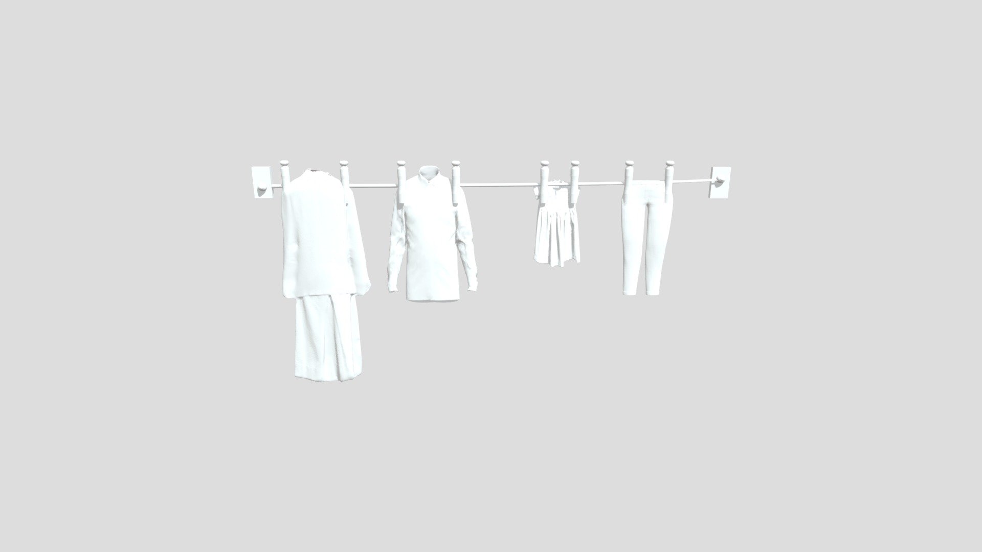 washing line - Download Free 3D model by xJDHNx (@Carole.Anne.Omari ...