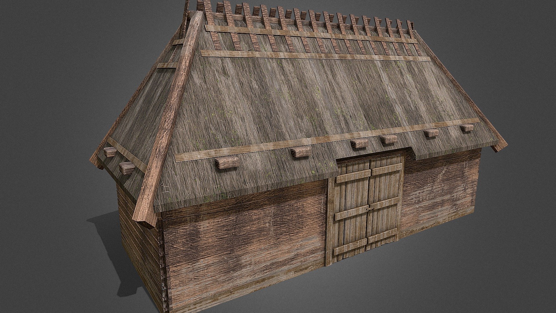Barn - 3D model by @blue.blender.print (@arobaco) [3903e6d] - Sketchfab