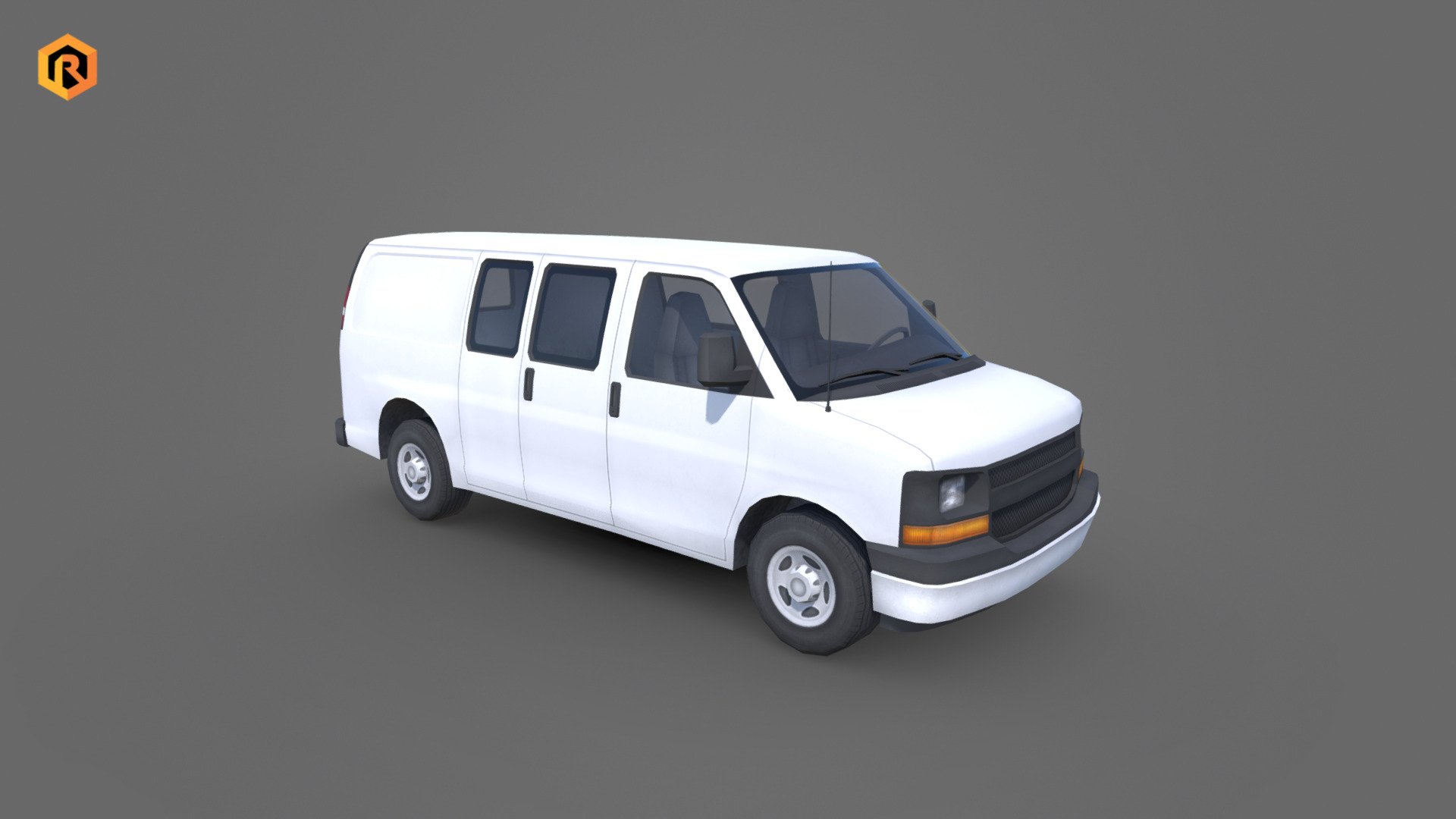 Full Size Van - Buy Royalty Free 3D model by Rescue3D Assets (@rescue3d ...
