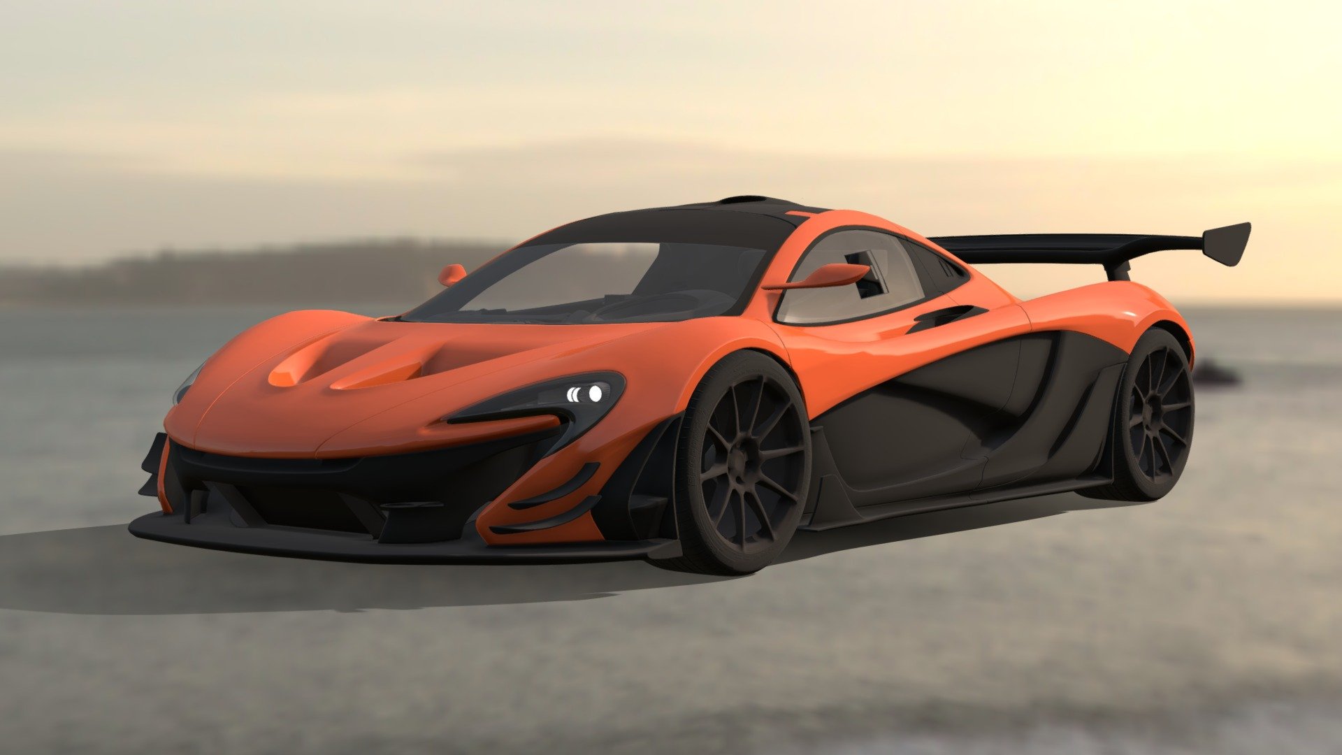Mclaren P1 GTR - 3D model by No Limits (@nolimitsofficial) [39071d6 ...