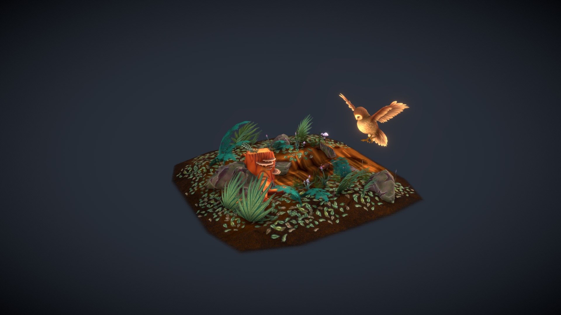 mouse vs owl - Download Free 3D model by nur_ay [39072a2] - Sketchfab