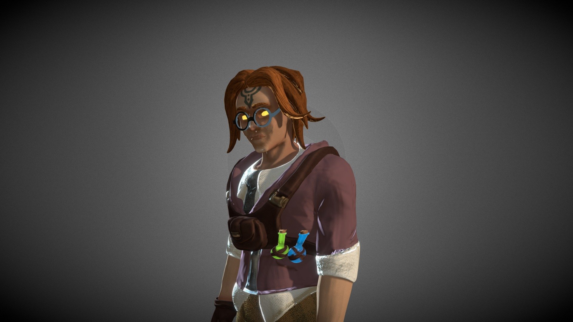 Vesper Character Design Model - 3D model by Crongle [39088ac] - Sketchfab