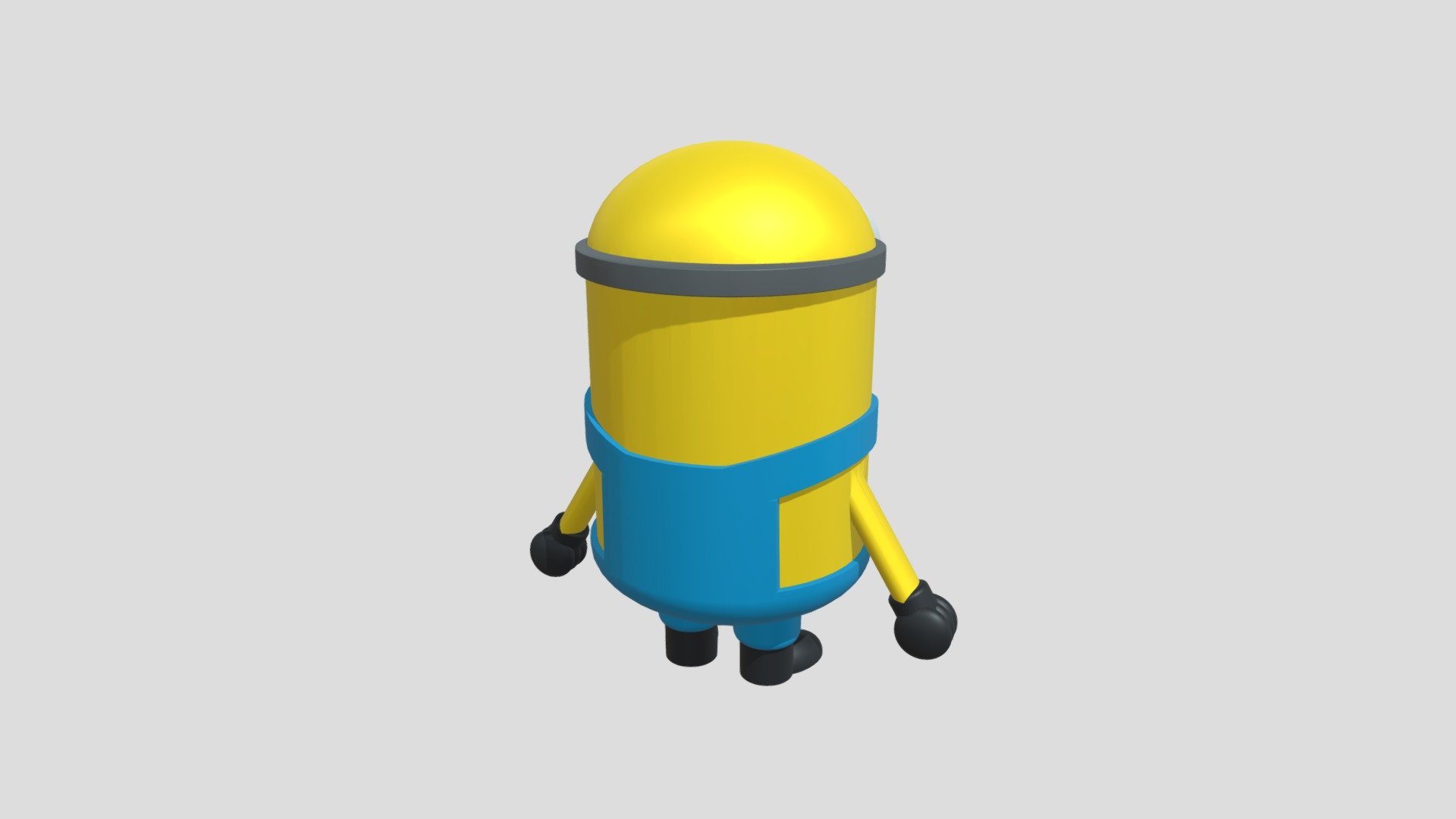Minion Ernestine - 3D model by annick.piron.art [390b00c] - Sketchfab