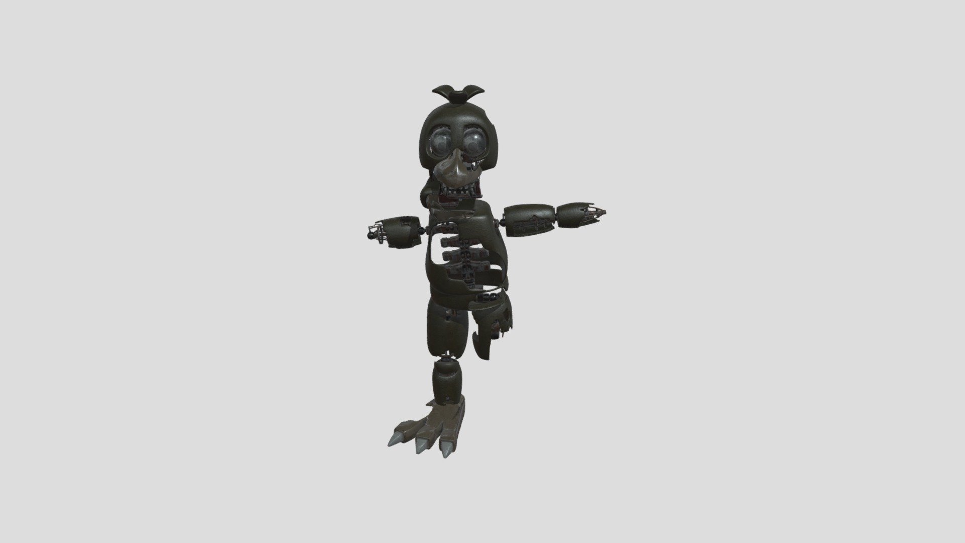 Burnt Chica - Download Free 3D model by Limónarts3D (@Limomarts3D ...