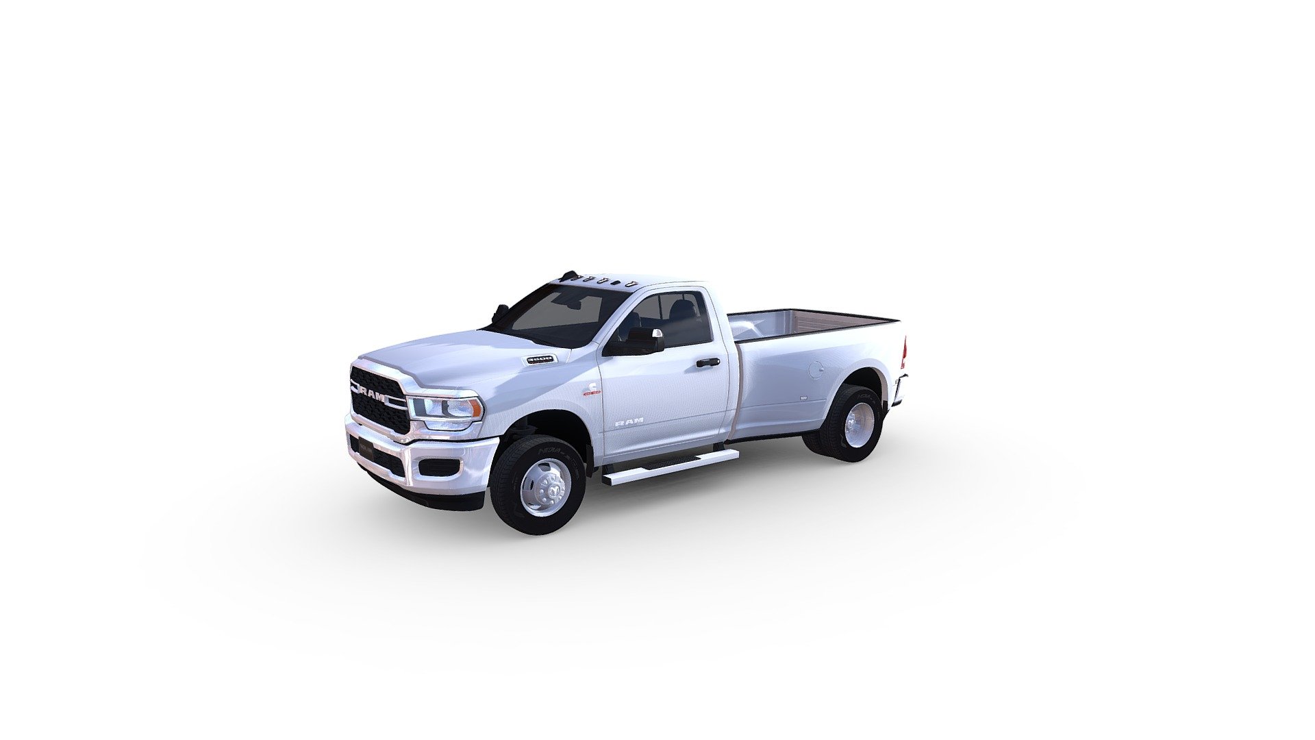 Dodge Ram 3500 HD Single Cab 2019 - Buy Royalty Free 3D model by ...