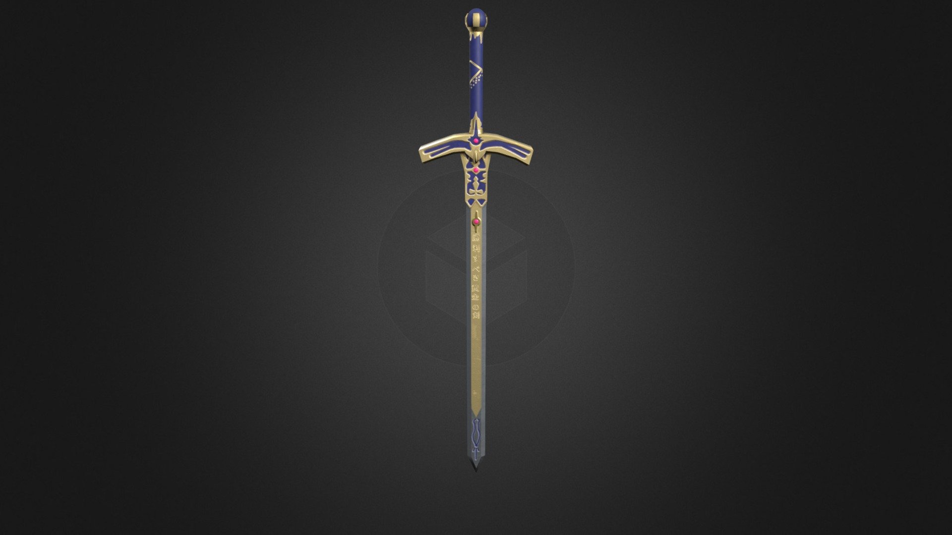 Caliburn Fate - 3D model by Blue Speedster (@wolvehunt12) [390e72d ...