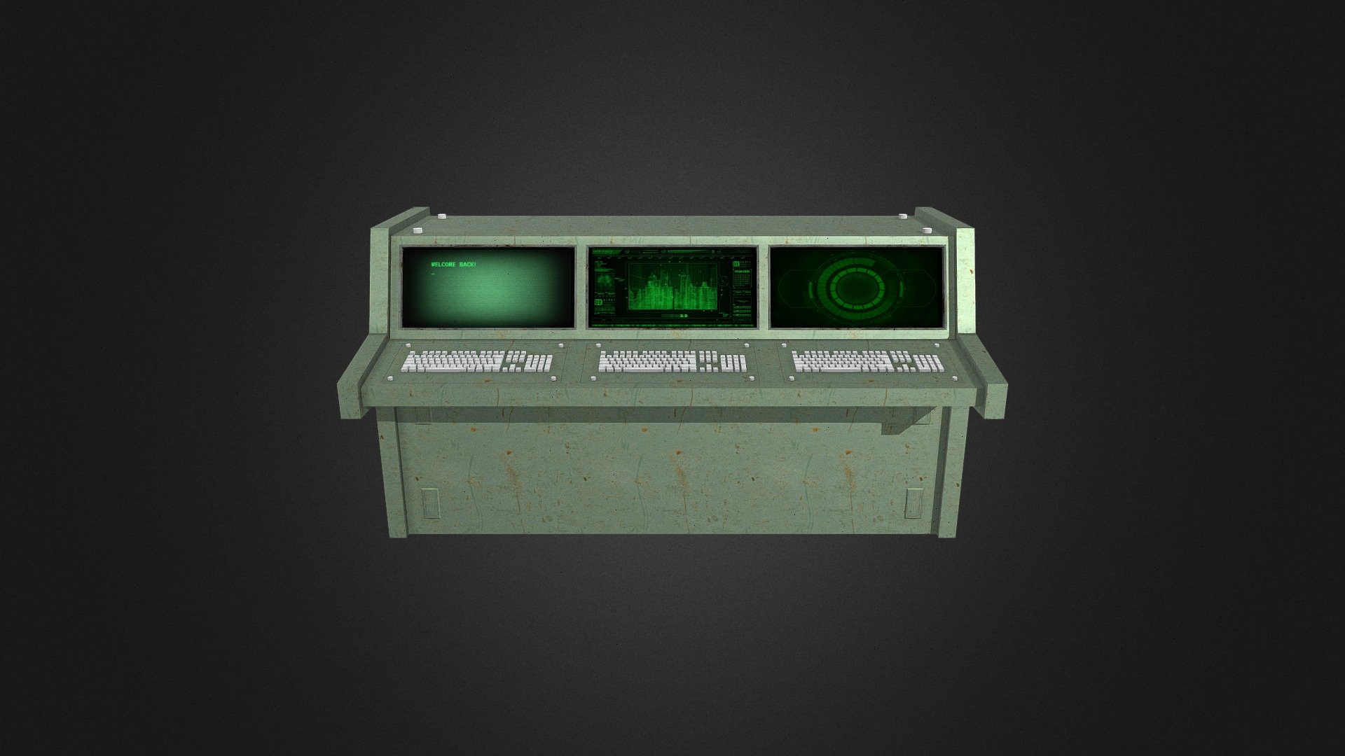 Soviet Nuclear Computer Terminal - Download Free 3D model by PIPO ...