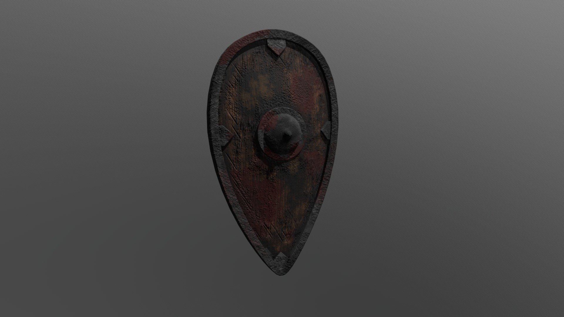 Well-worn Shield - 3D model by Saloon [3910003] - Sketchfab