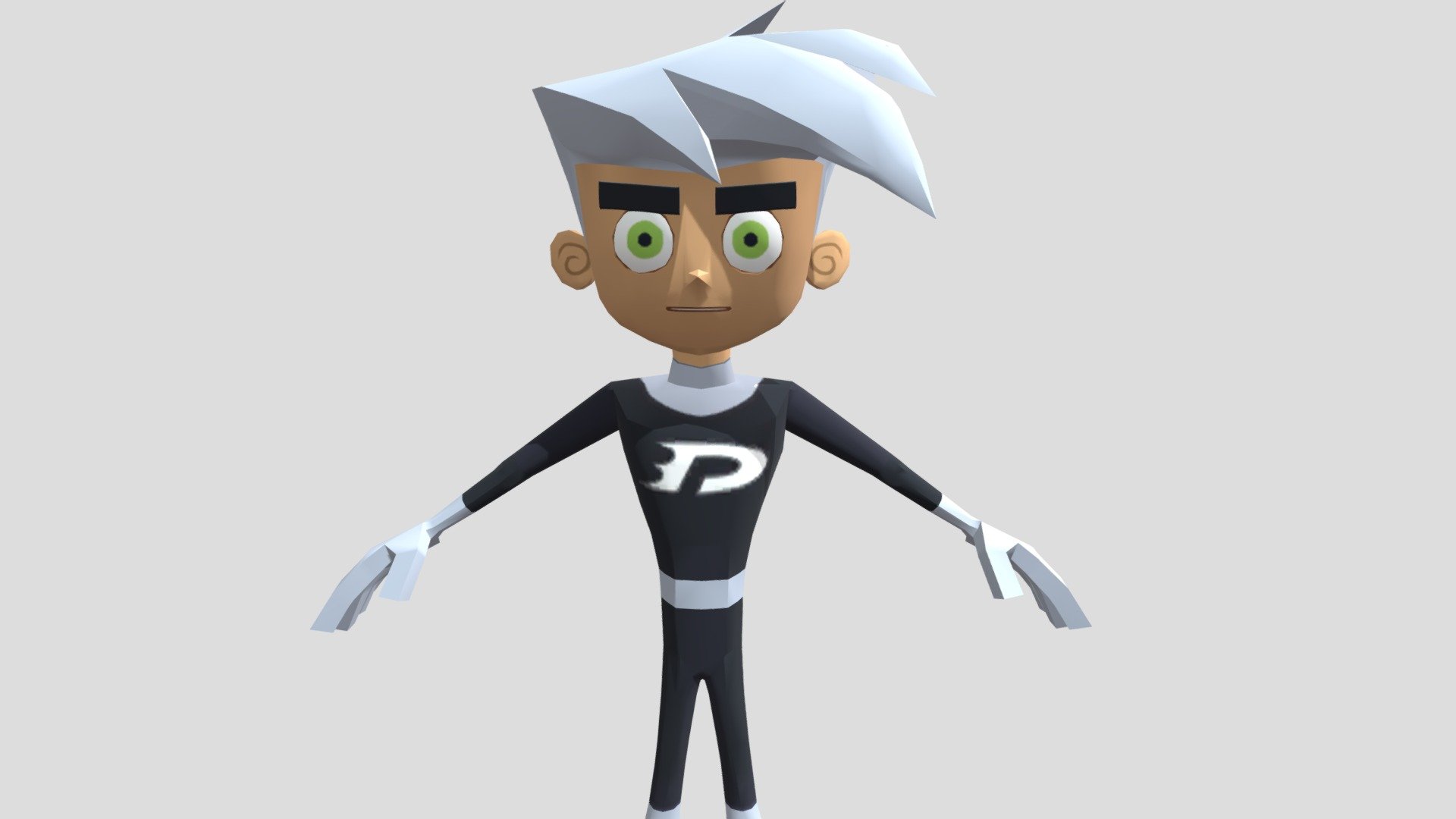 Danny Phantom PMX --> FBX - Download Free 3D model by Providence ...