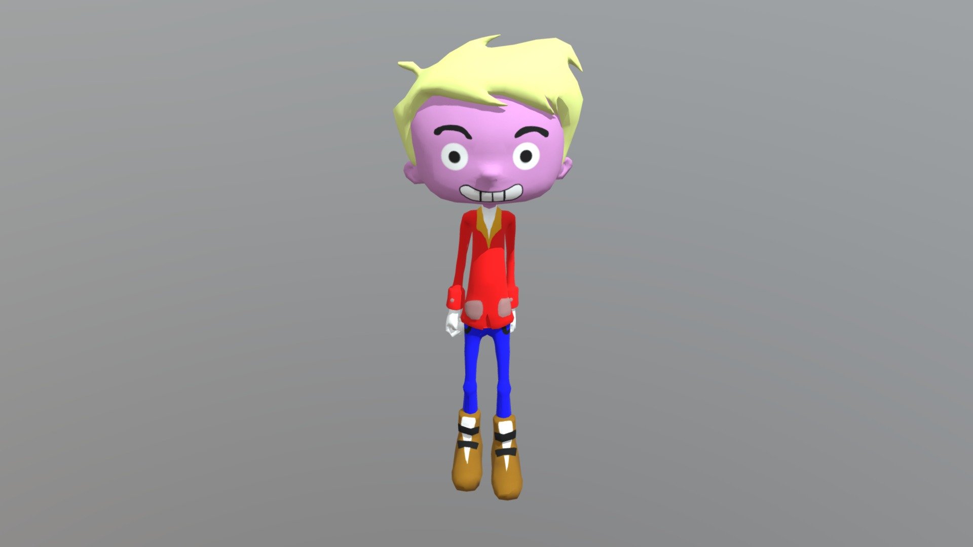 Personaje x Cry - Download Free 3D model by Max-Calderon [391218c ...