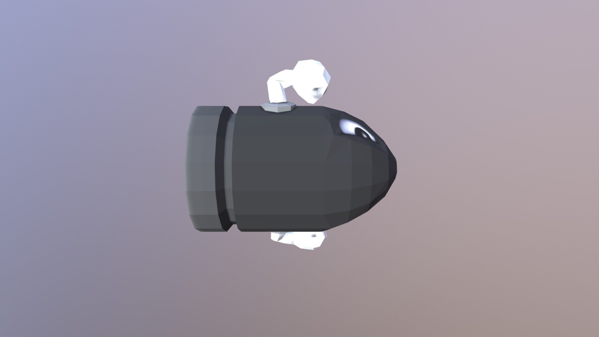 Wii - New Super Mario Bros Wii - Bullet Bill - 3D model by ...