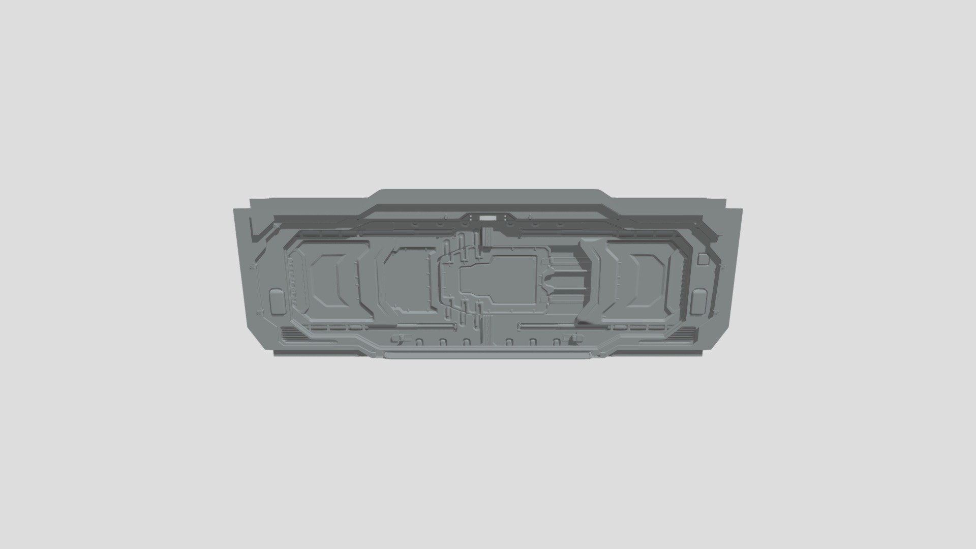 Mechanical Door - Download Free 3D model by AndreHanna [39137ba ...