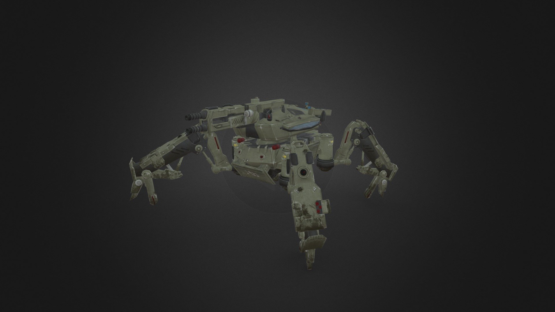 Firewalker Mech - 3D model by Heather Bea (@Heather_Bea) [3914614 ...