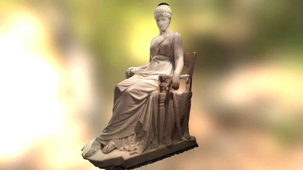 Ivory Sitting Lady, De Young Museum - Download Free 3D model by trnio ...