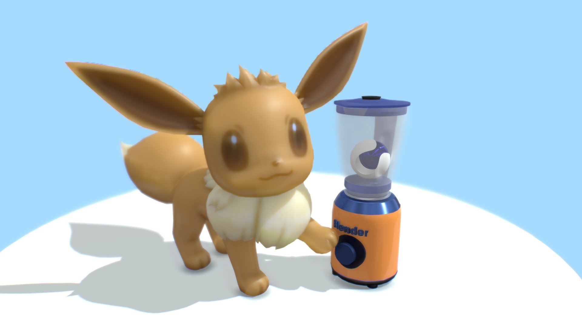 Eevee Love C4d - Download Free 3D model by Network manager (@netmanager ...