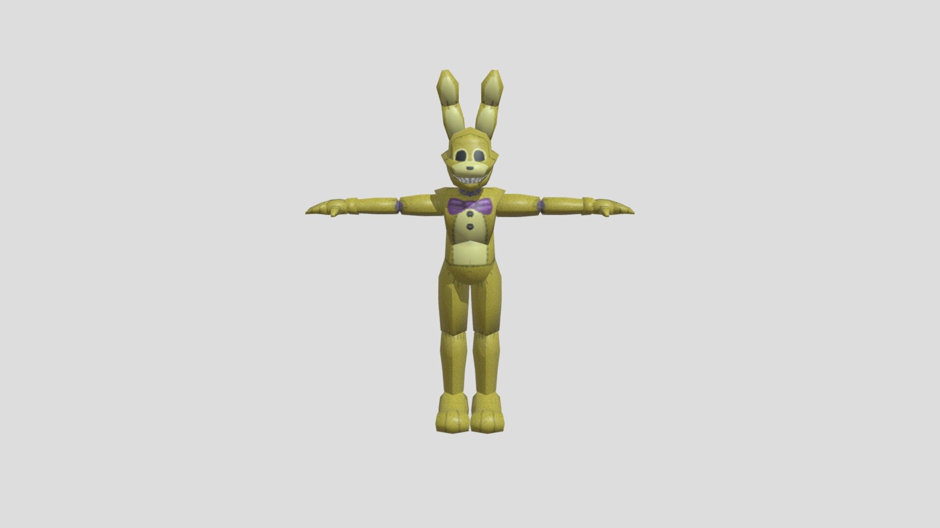 Spring Bonnie (4) - Download Free 3D model by TheOne (@Realoufeikikapa ...