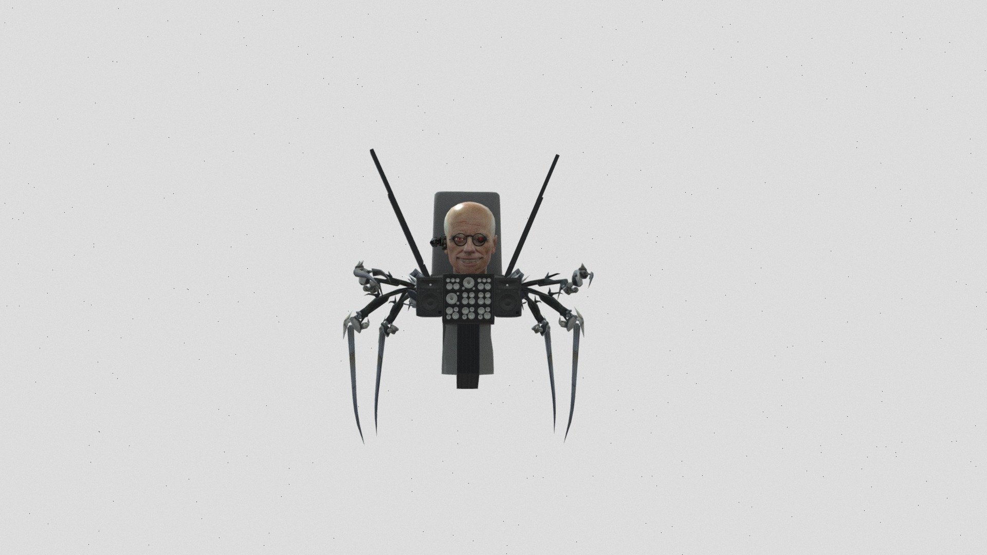 Mechanical SciToilet v2 - 3D model by ADJ (@adj0) [3917012] - Sketchfab