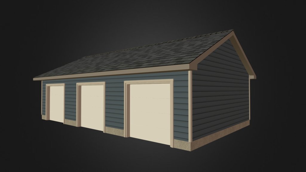 Garage 3 Car - 3D model by Imagine3D [3917201] - Sketchfab