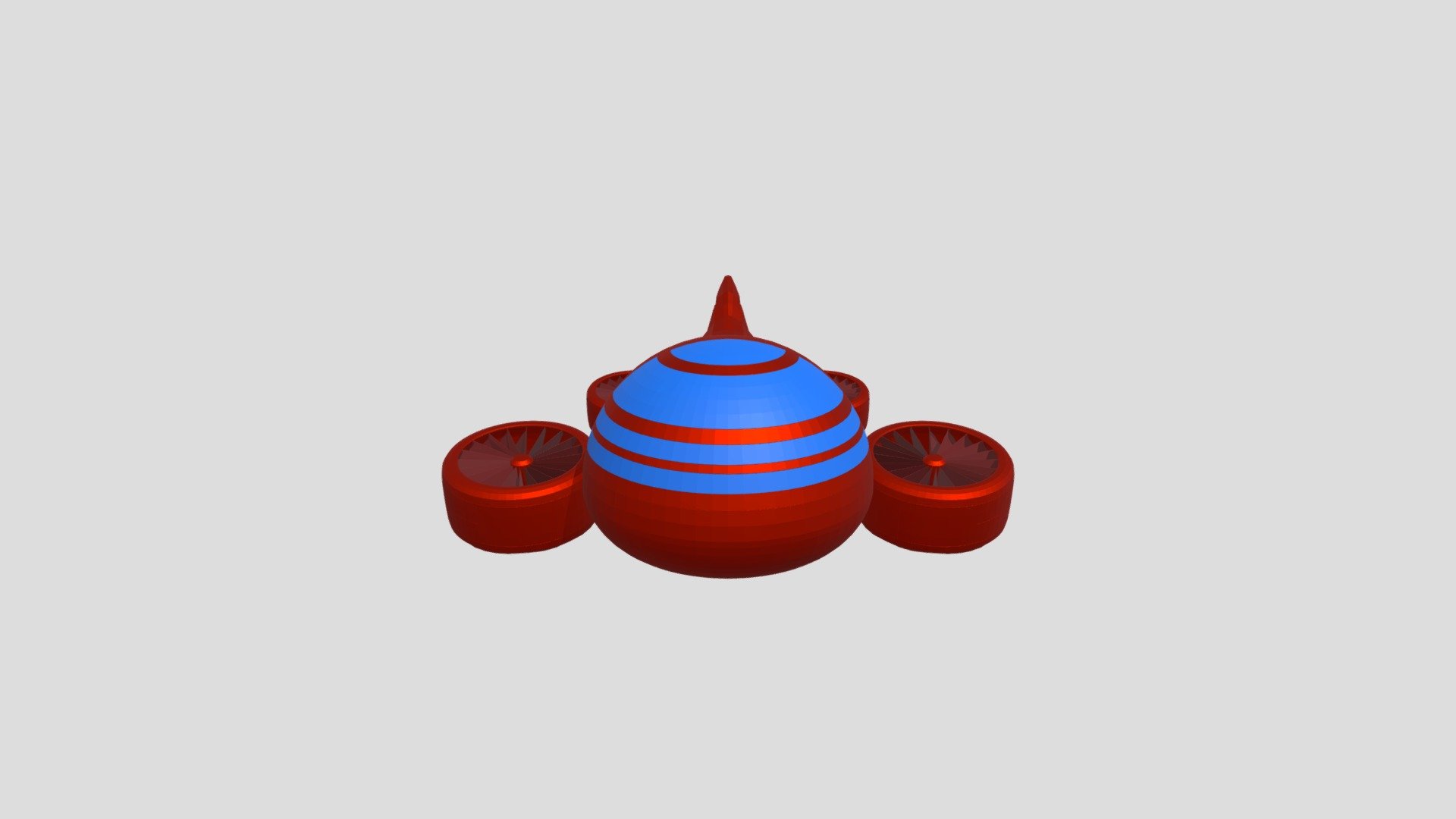 Airship - Download Free 3D model by RallyTuners (@13253215) [3918673 ...