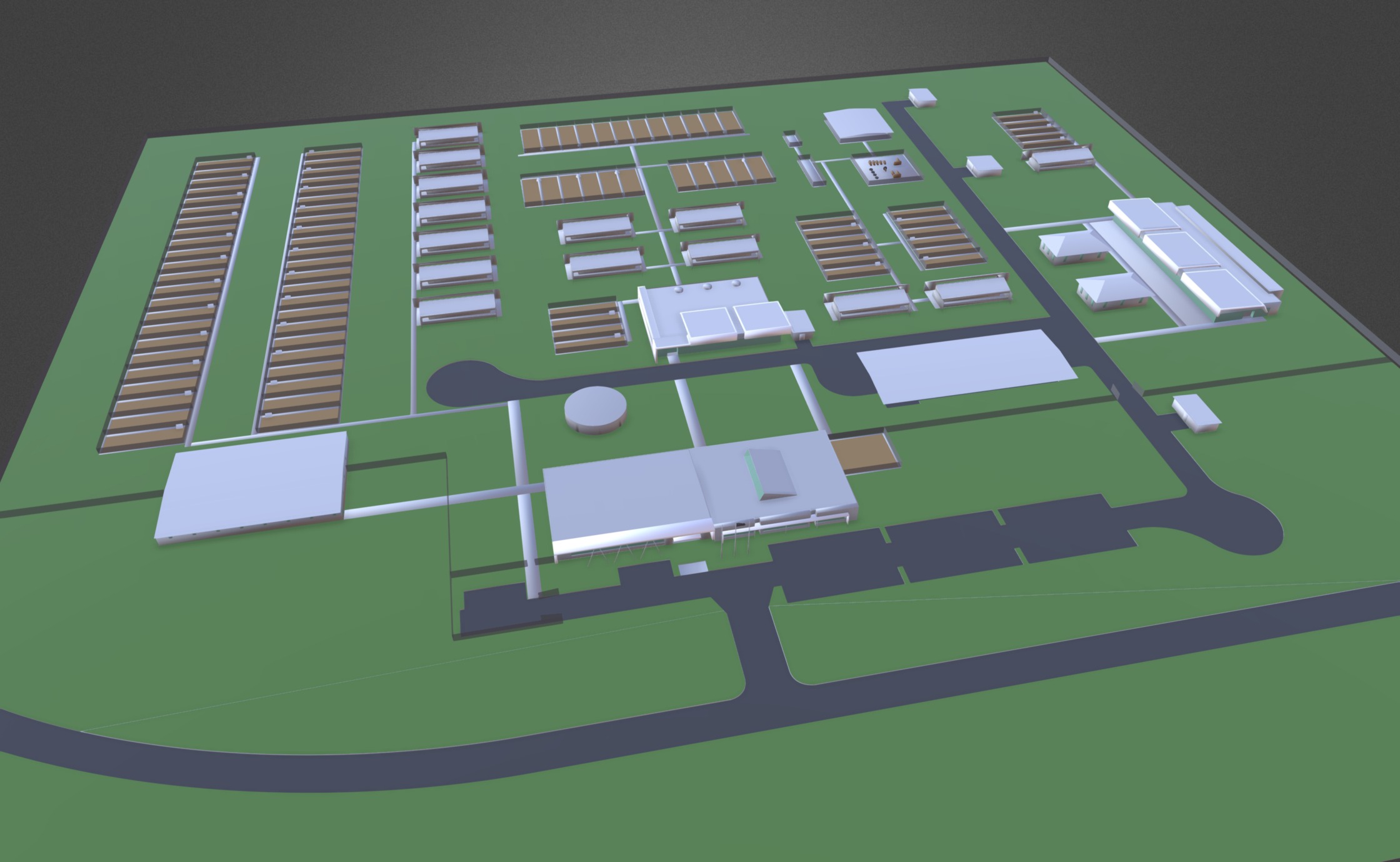 Basic 3D Visualisation of an Industrial project. - 3D model by ...