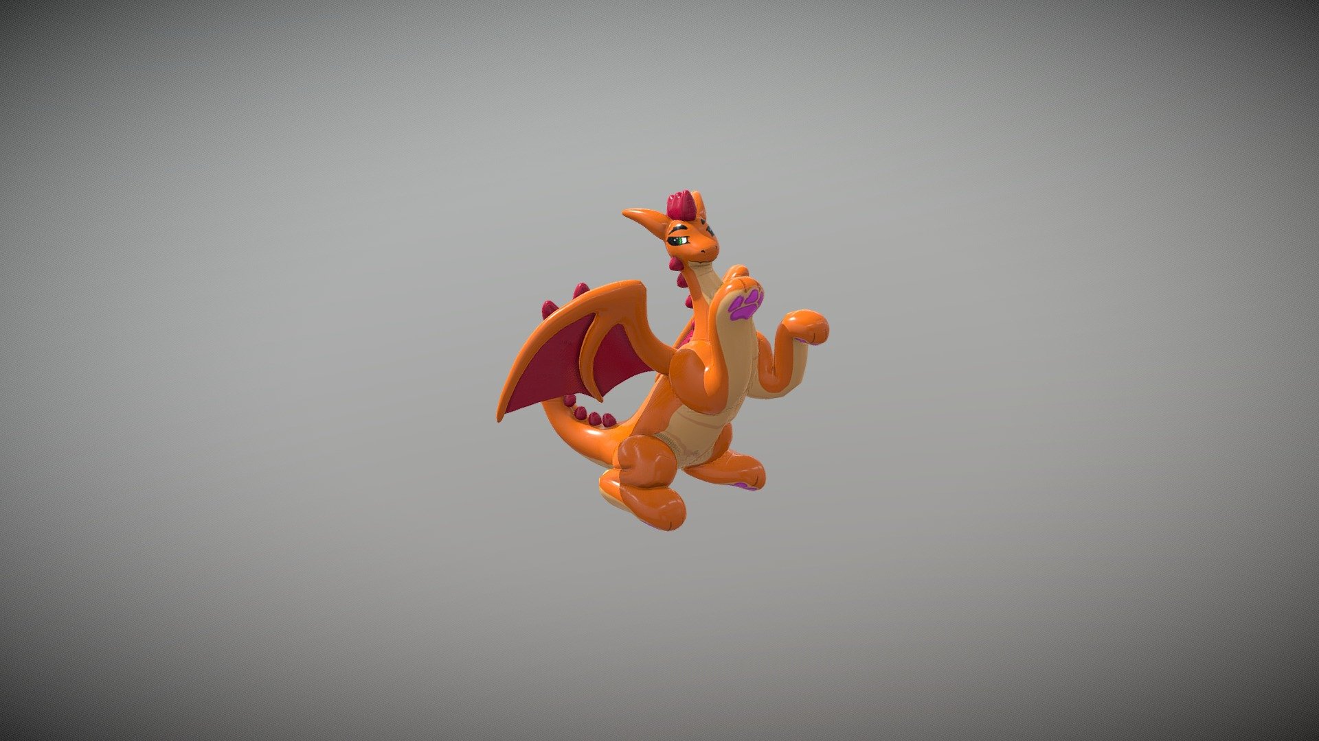 Inflatable Dragon [C] - Download Free 3D model by Chep (@Chipsteri ...