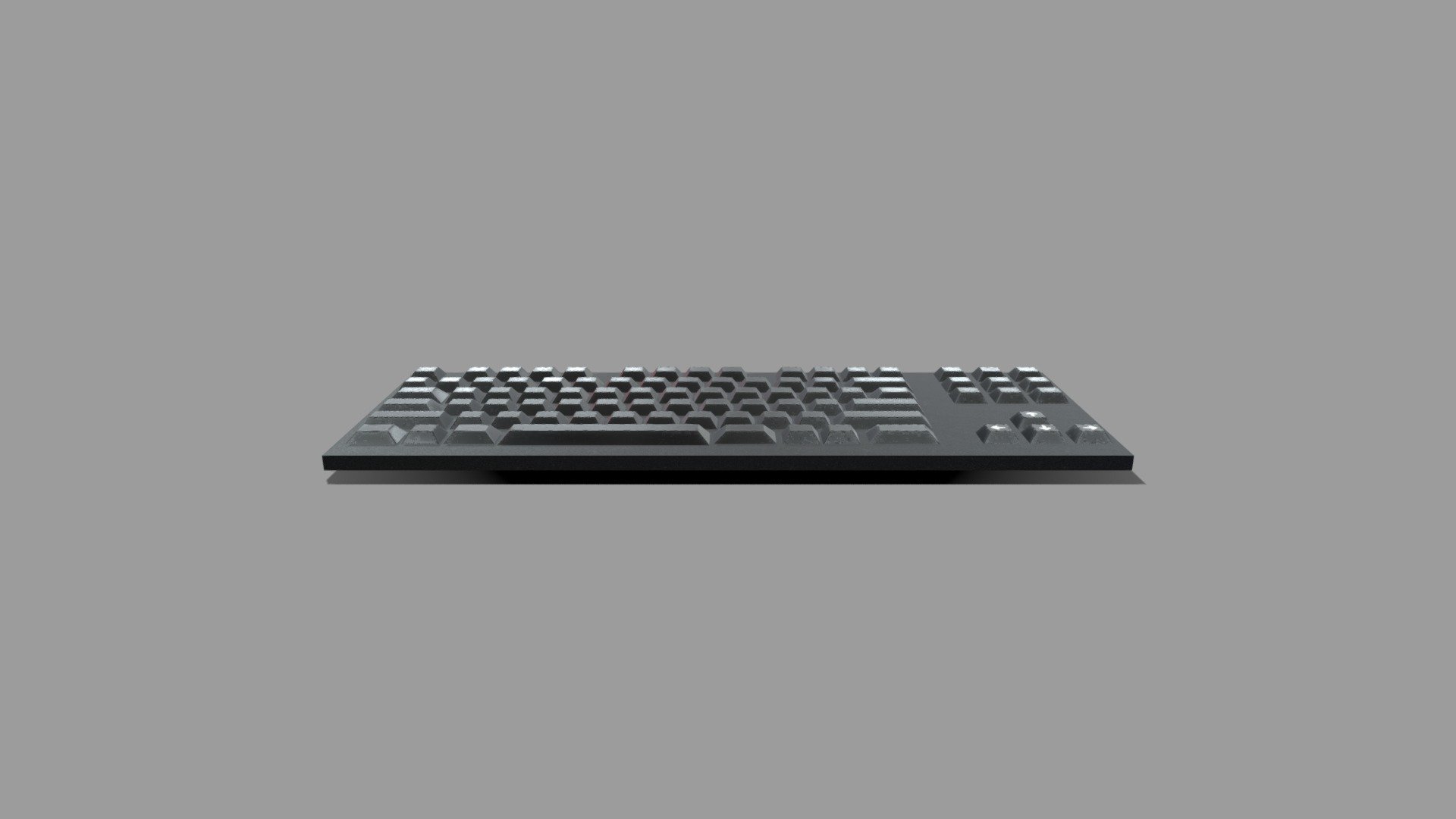 Keyboard Asset - 3D model by NatalieTeo [391d37e] - Sketchfab