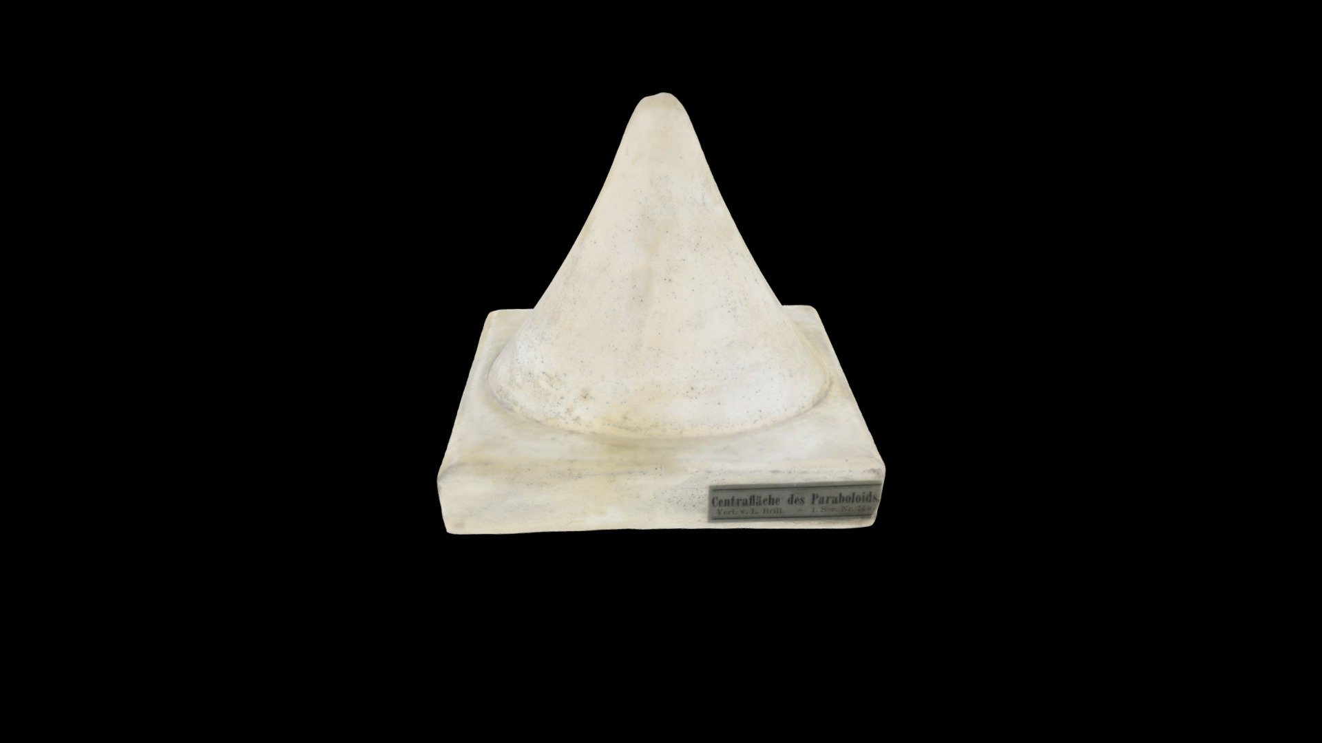 Geometric model Central Surface of a Paraboloid - Download Free 3D ...
