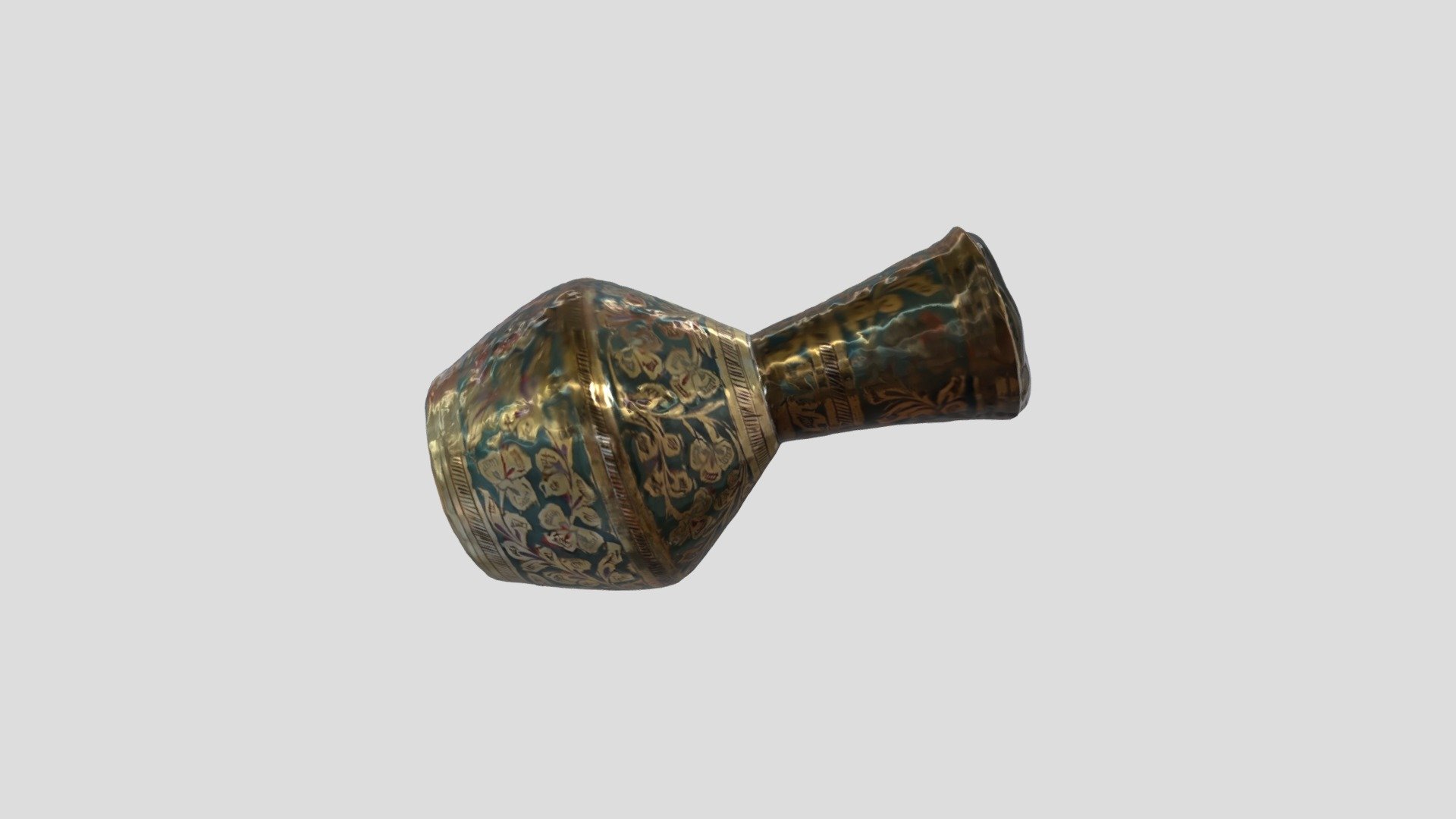 Indian vase - 3D model by TiborFazakas [391e88f] - Sketchfab