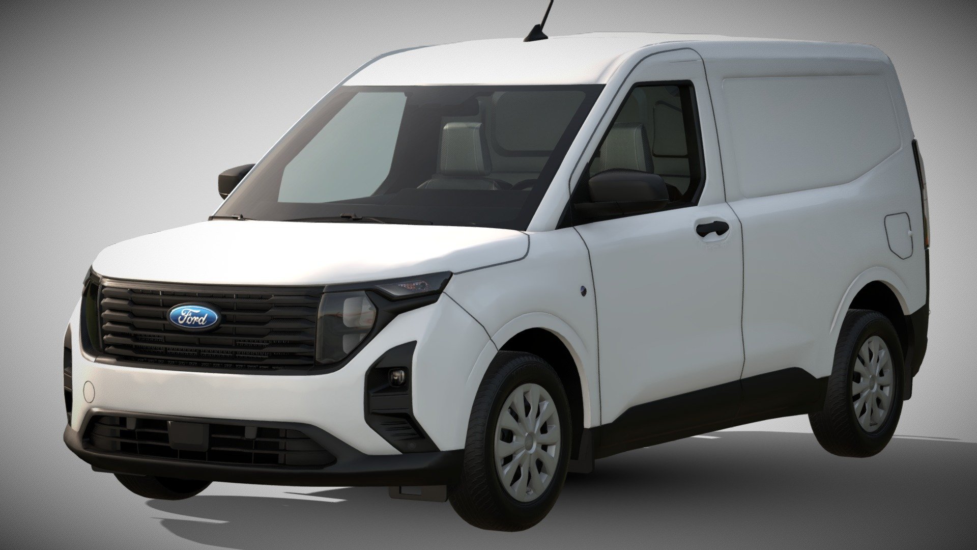 2025 Ford Transit Courier Trend 1.5 - Download Free 3D model by Ddiaz ...