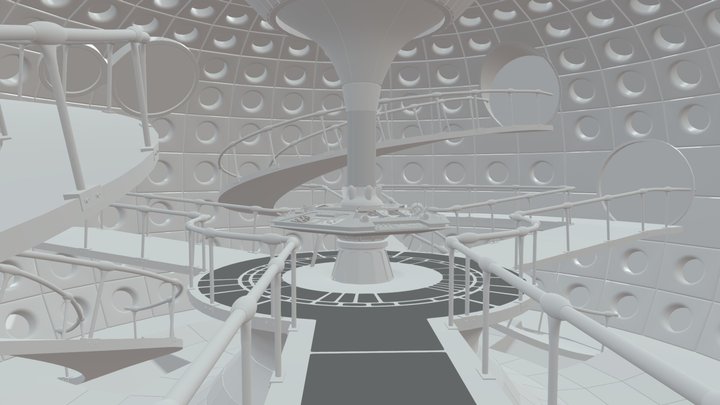 Tardis-interior 3D models - Sketchfab