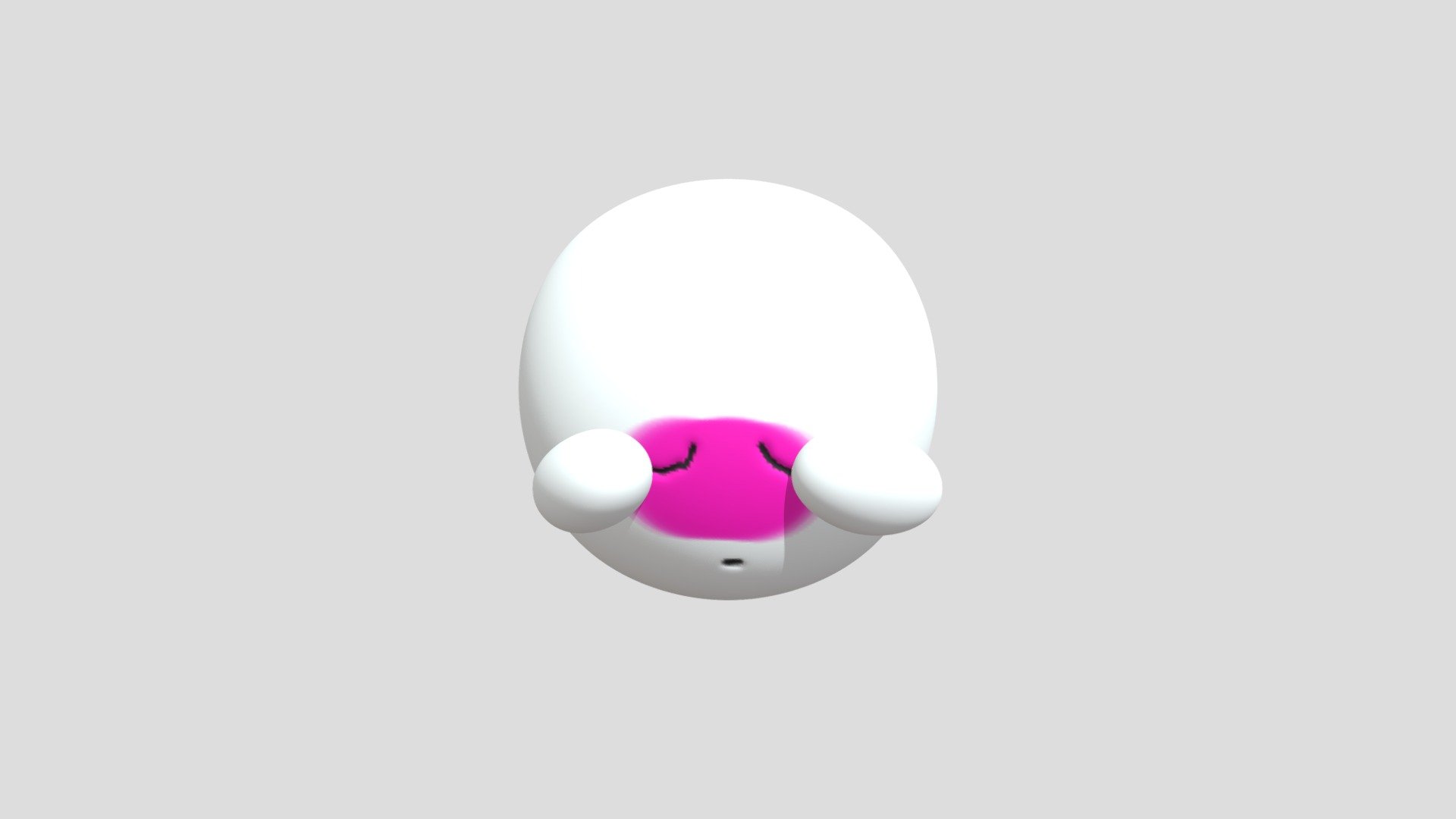 Boo ghost shy - 3D model by chris09142 [391f4d4] - Sketchfab
