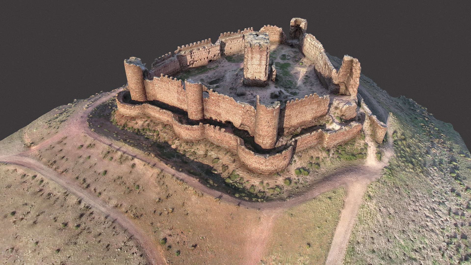 Castillo de Almonacid - TOLEDO - 3D model by Arqueomodel3D ...