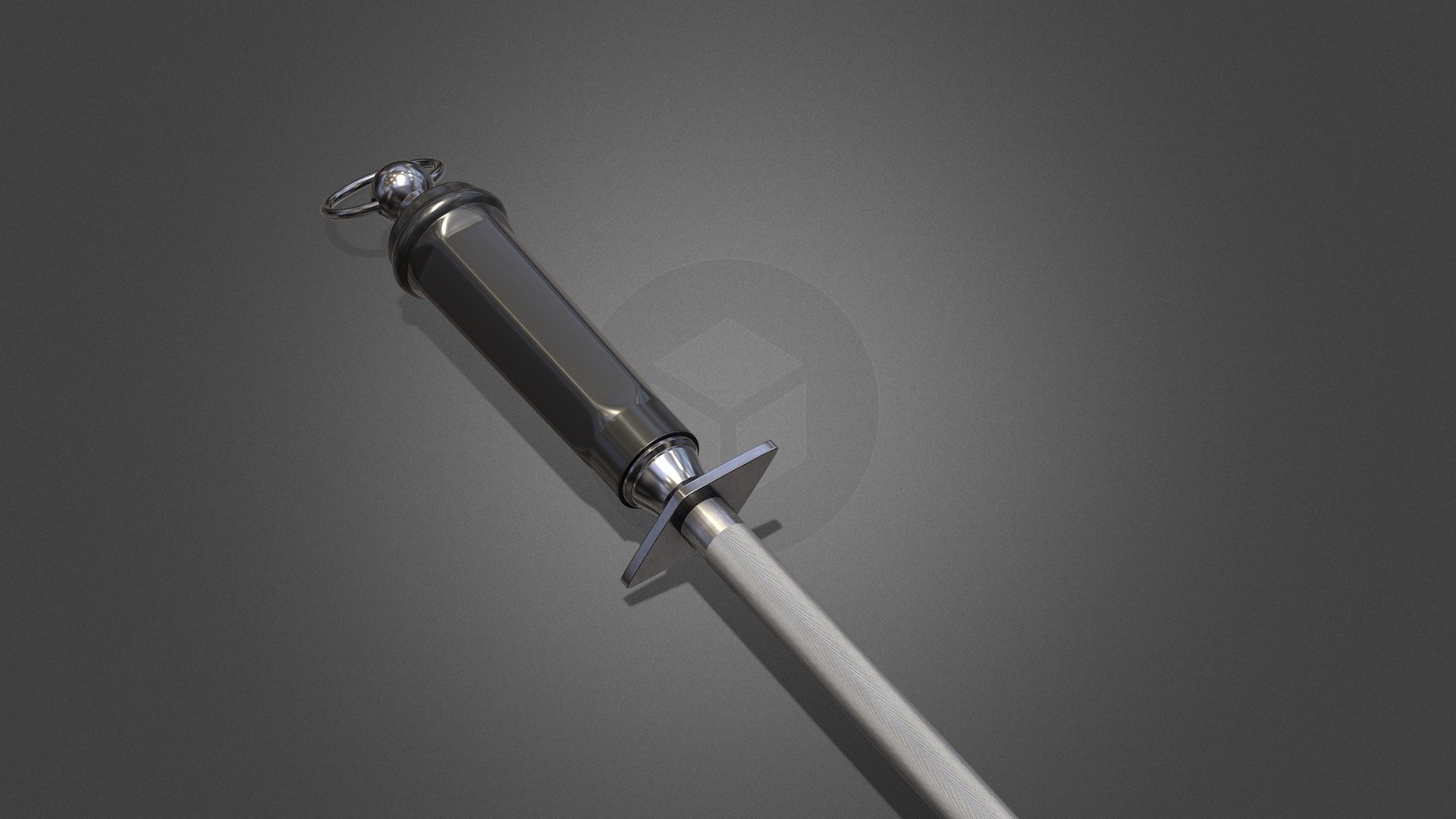 Honing Rod (Knife Sharpening Rod) - Download Free 3D model by leeeck ...