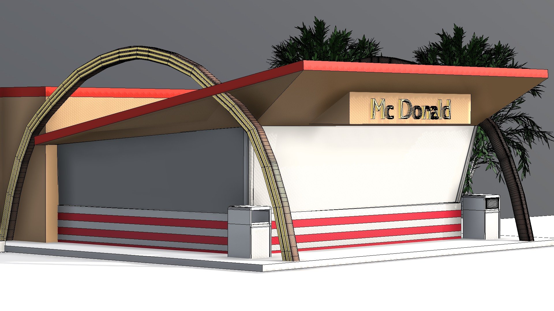 Mc Donald - Download Free 3D model by Arslon.Aminboyv™ (@RxARSLON) [3920ad7] - Sketchfab